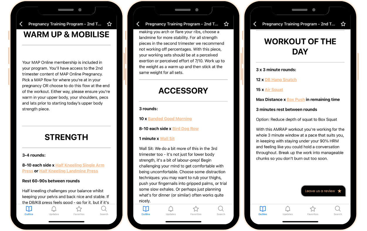 Hatch: Pregnancy Training Programme | Hatch Athletic